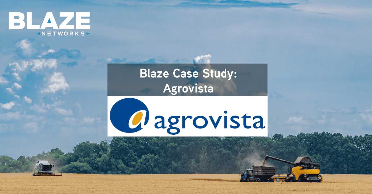 Case study - Agrovista - Blaze Networks